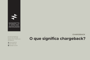 O que significa chargeback? - MW Advogados